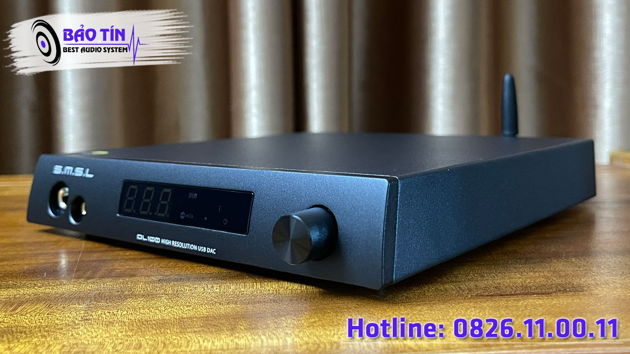SMSL DL100: DAC Hi-Res giá rẻ với hiệu năng ấn tượng