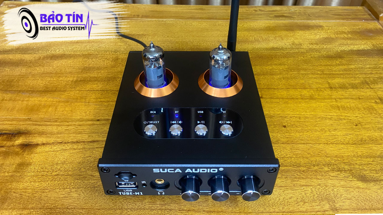 Suca TUBE M1 – Pre đèn nhỏ gọn cho chất âm mượt mà, giàu cảm xúc